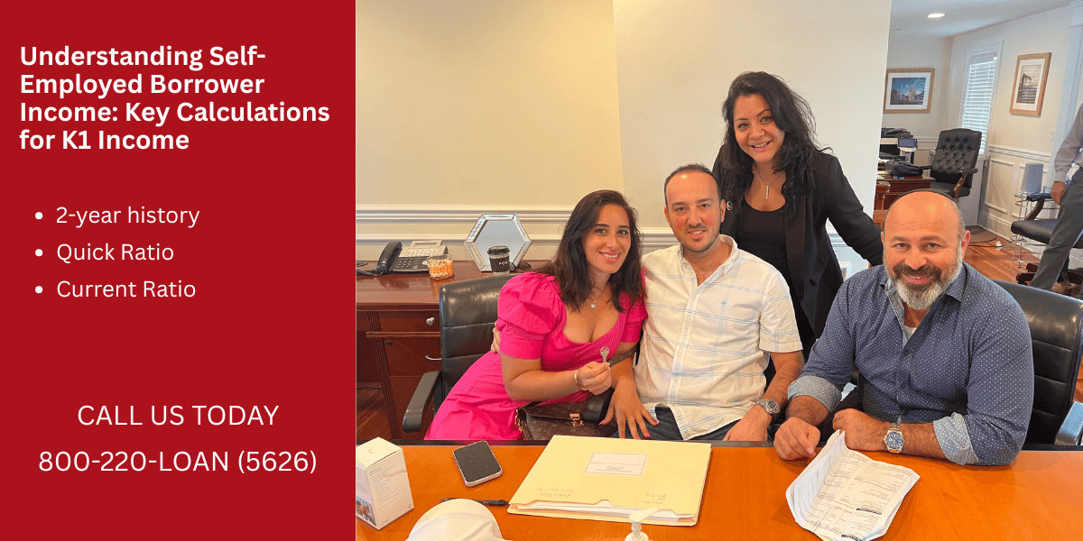 Understanding Self-Employed Borrower Income: Key Calculations For K1 ...