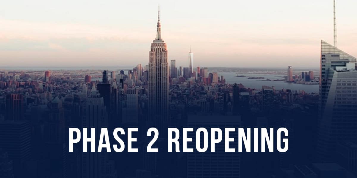 MortgageDepot Reopens With NYC Phase 2 Guidelines - MortgageDepot